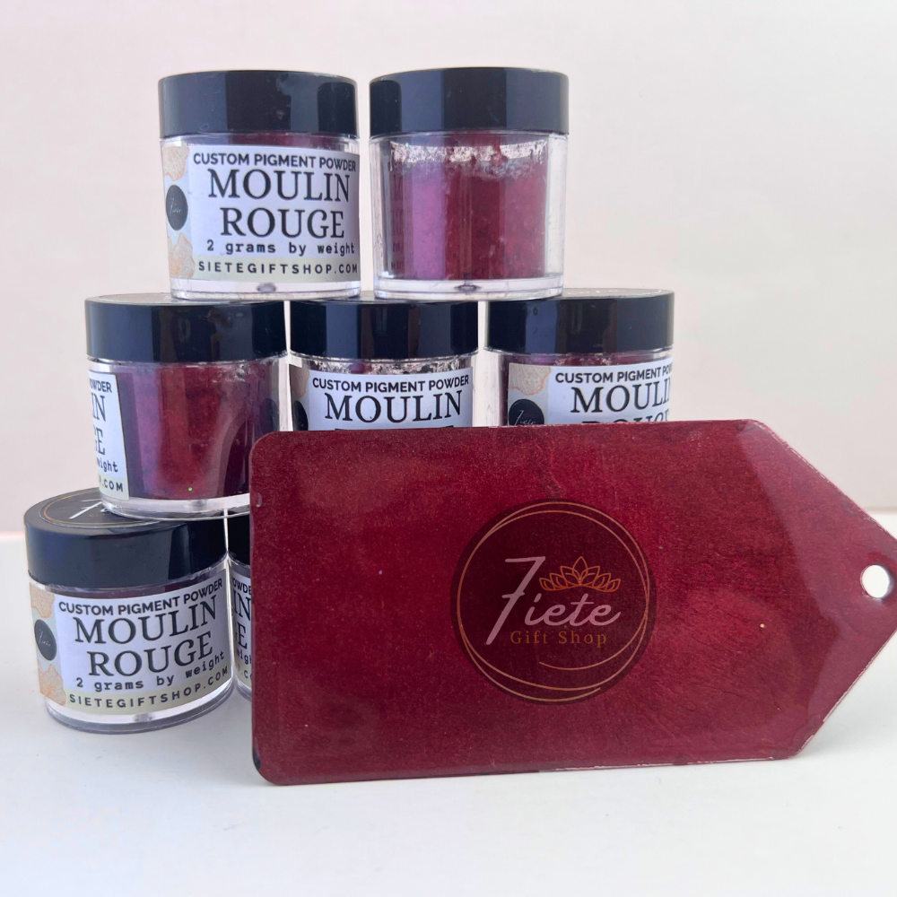 Moulin Rouge Pigment Powder (Custom Color Mix) – Siete Gift Shop