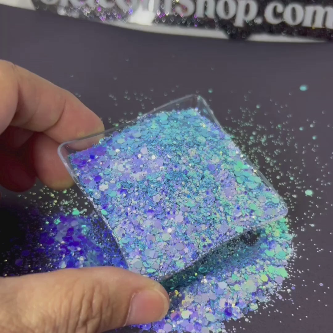 Tropical Shimmer - Mixed Neon Color Changing Glitter – Siete Gift Shop